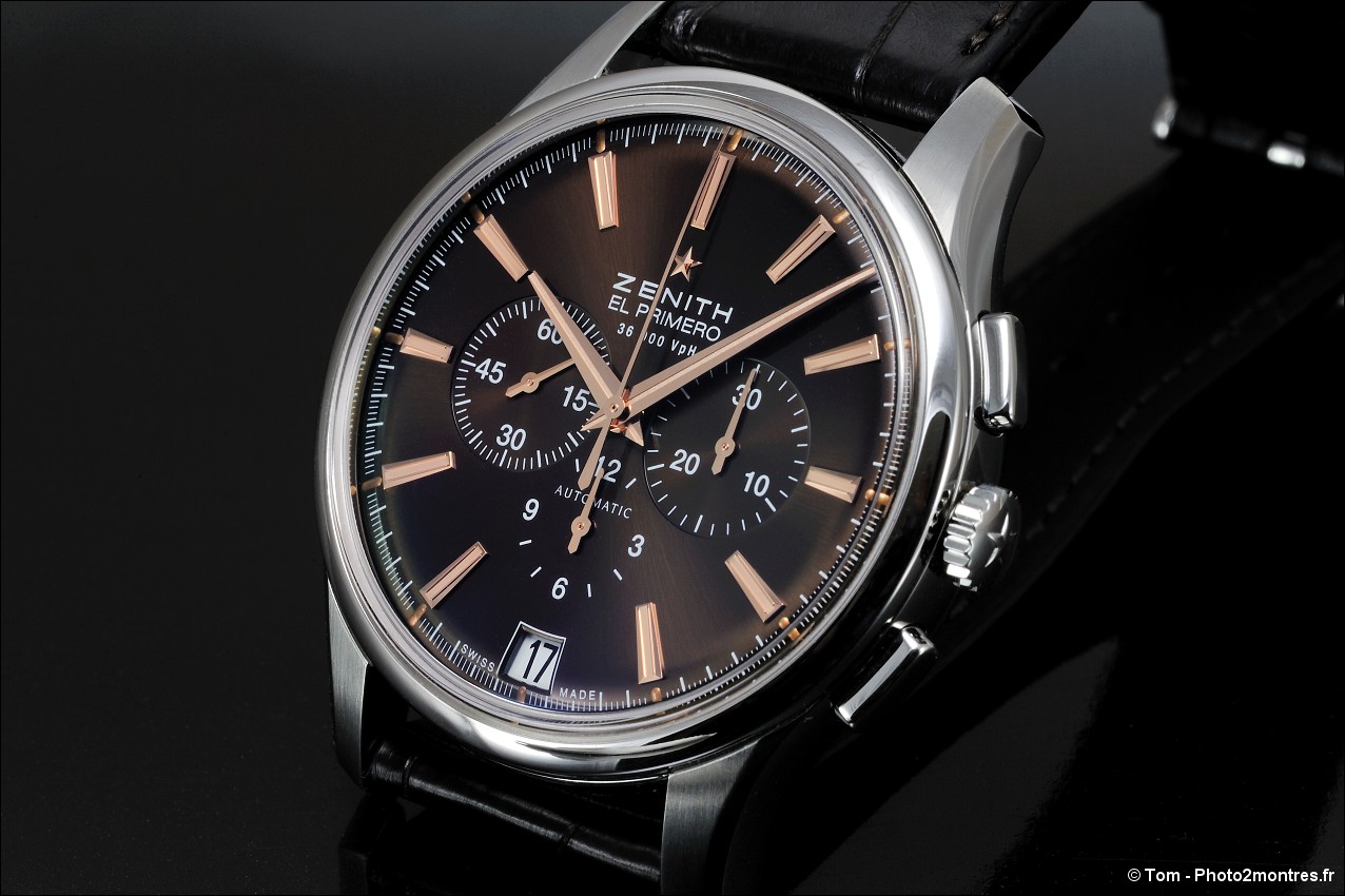 Photo de Montres - Zénith Captain Chronograph El Primero Chocolat