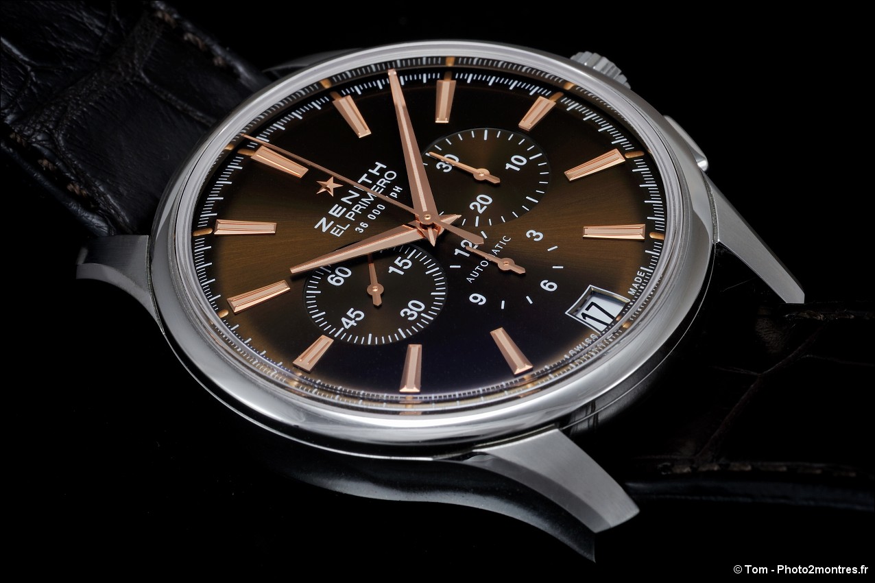 Photo de Montres - Zénith Captain Chronograph El Primero Chocolat