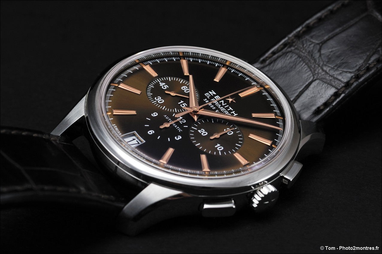 Photo de Montres - Zénith Captain Chronograph El Primero Chocolat