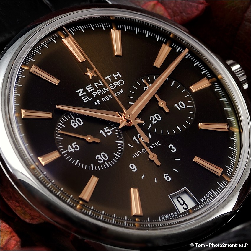 Photo de Montres - Zénith Captain Chronograph El Primero Chocolat